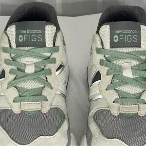 New Balance | Shoes | New Balance X Figs 574 Sage Green Grey Suede ...